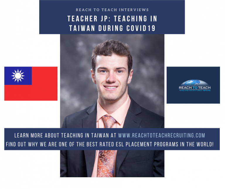 Interview With JP – Teach in Taiwan During COVID19 - My Experience